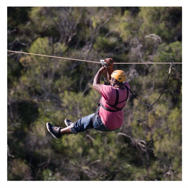 Zip Line in Kwelera - Dirty Boots